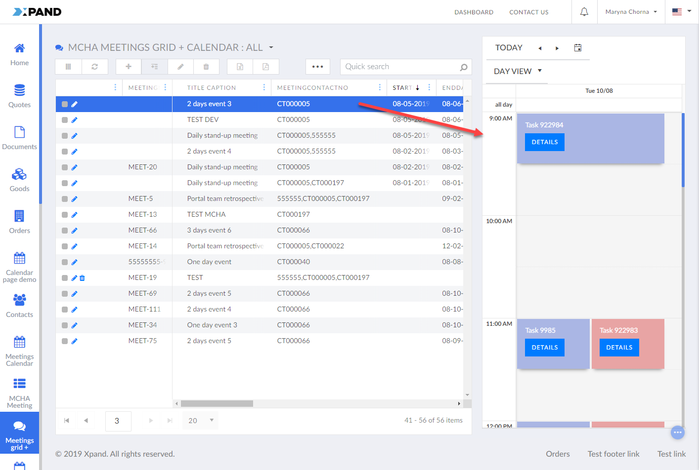 What's New in Xpand Portal 3.2.4.0 | Xpand company