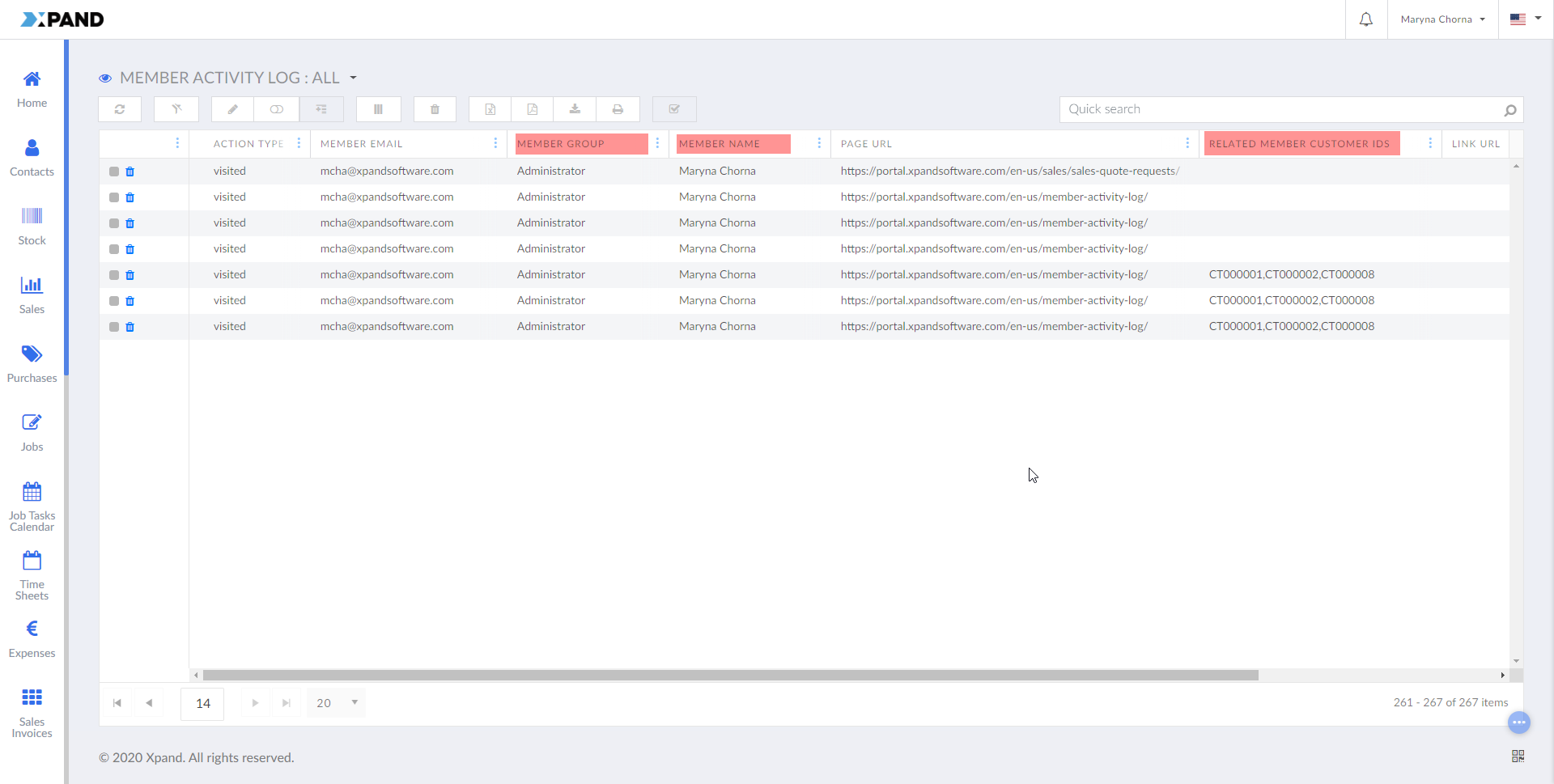 What's New in Xpand Portal 3.2.5.0 | Xpand company
