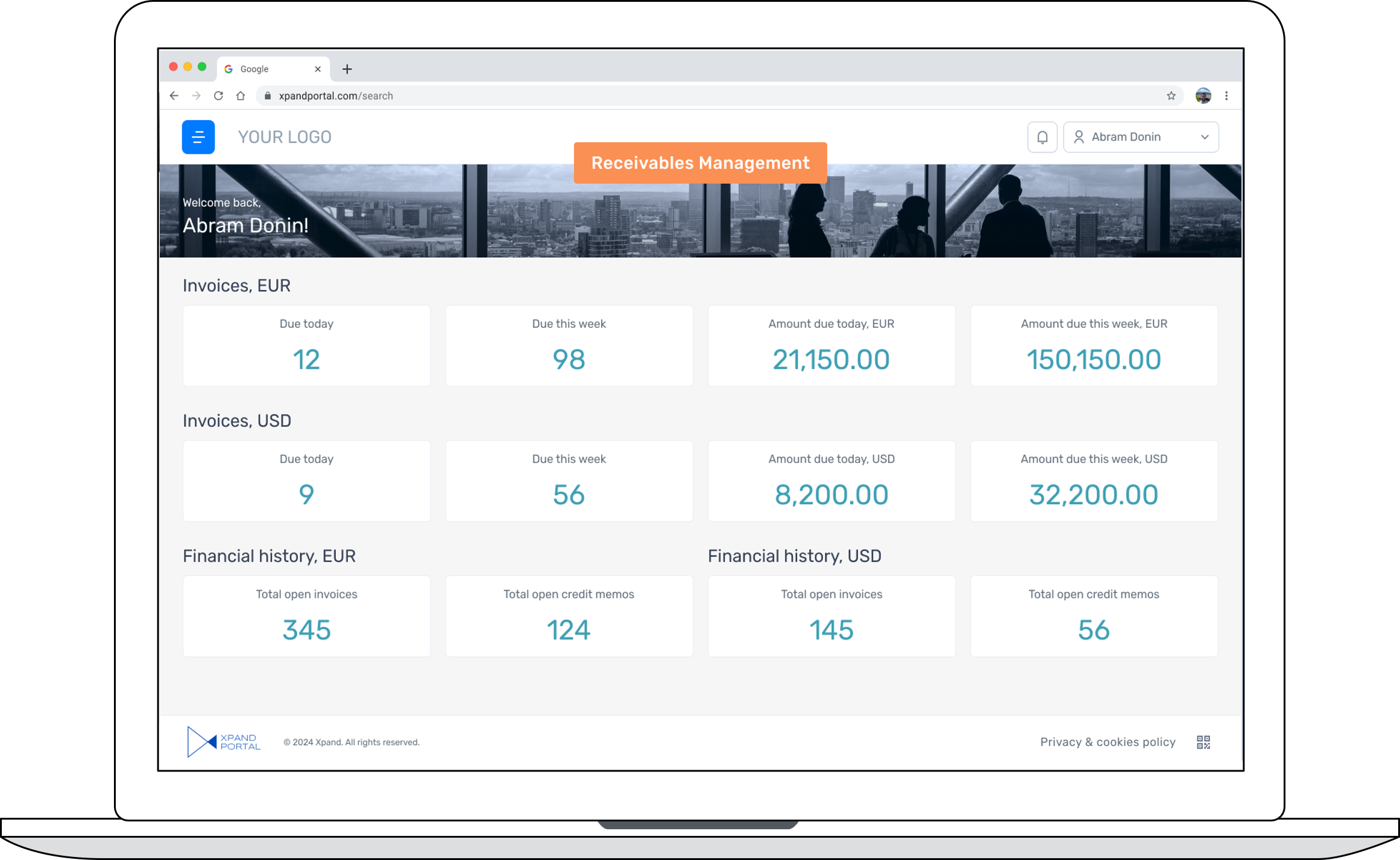 Simplify Invoicing with the Receivables Management module | Xpand
